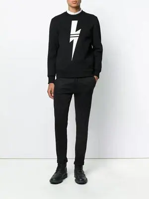Neil Barrett Lightning Bolt Sweatshirt