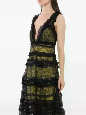 Givenchy Tiered Zip-trim Maxi Dress