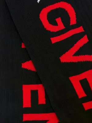 Givenchy Logo Intarsia Knee High Socks