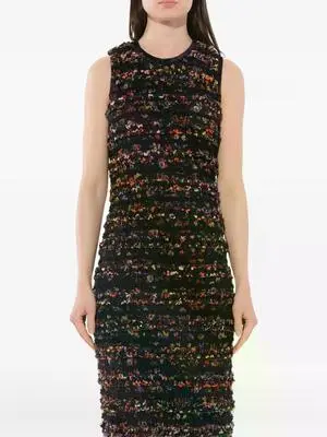 Givenchy Ruffle-textured Midi Dress