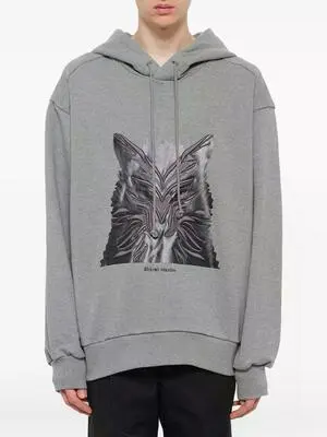 JUUN.J Wolf Print Hoodie