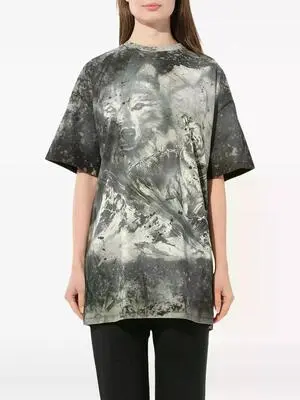 Balmain Graphic Cotton T-shirt