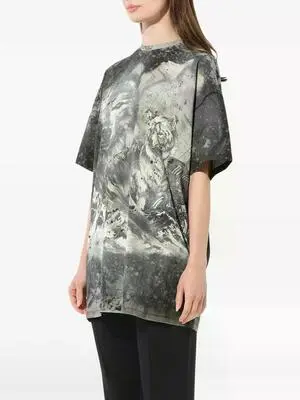 Balmain Graphic Cotton T-shirt