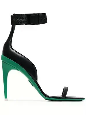 Off-white Buckled Sandals For Women