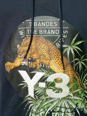 Y3 Leopard Hoodie