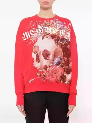 Alexander McQueen Skull Print Sweatshirt