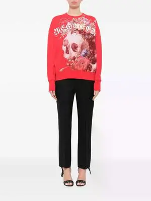 Alexander McQueen Skull Print Sweatshirt