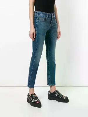 Alexander McQueen Cropped Skinny Jeans