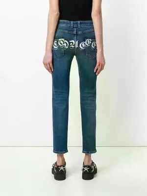 Alexander McQueen Cropped Skinny Jeans