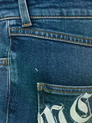 Alexander McQueen Cropped Skinny Jeans