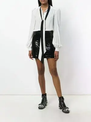 Givenchy Lavalliere Collar Blouse