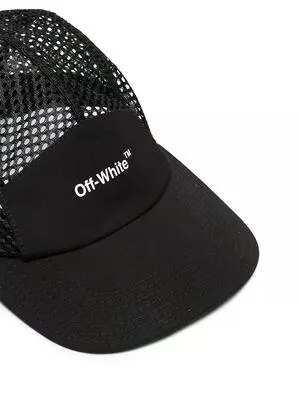 Off-White Logo-print Mesh Cap