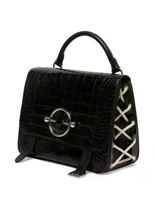 JW Anderson Crocodile Leather Shoulder Bag