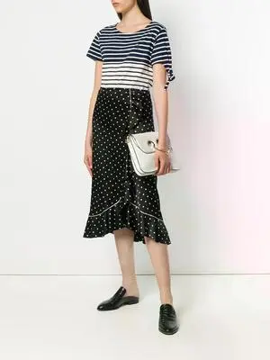 JW Anderson Striped Knot T-shirt - Blue