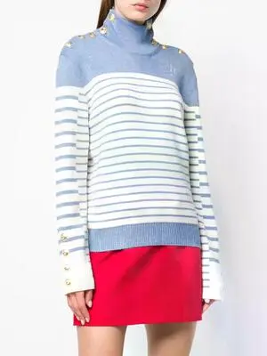 JW Anderson Striped Turtleneck Sweater