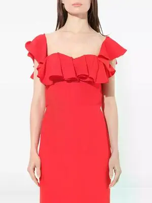 Alexander McQueen Silk Evening Dress