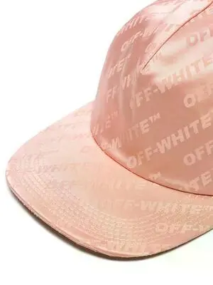 Off-White Logo Print Baseball Cap