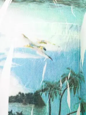 DOUBLET Tropical Print Shirt