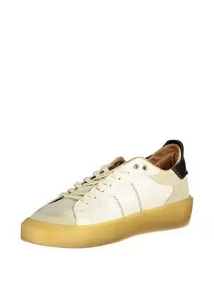 BLAUER. Logo-patch Panelled Sneakers