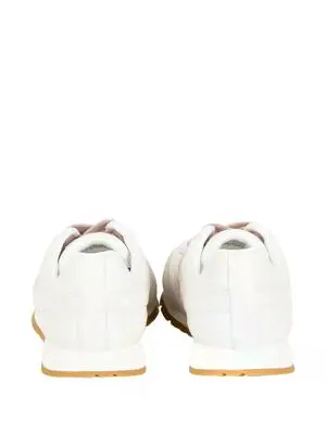 VOILE BLANCHE Panelled Leather Sneakers