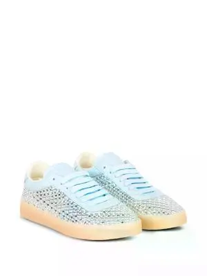 BACK 70 Smart Strass Sky Crystal-embellished Mesh Sneakers