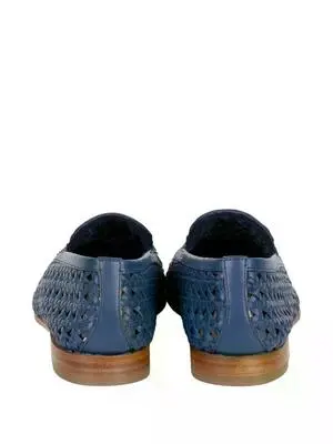 Fratelli Rossetti Woven Tassel Loafers