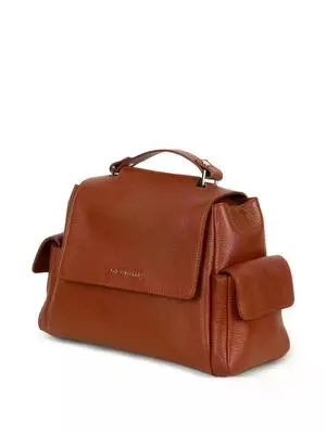 Orciani Sense Cargo Leather Tote Bag