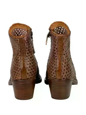ZOLFO Woven Leather Boots
