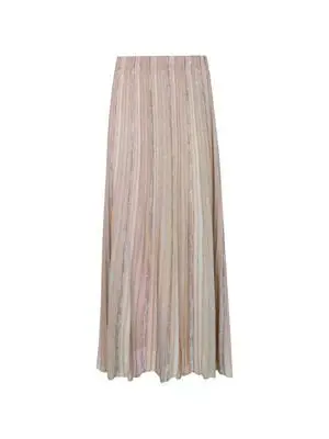D.exterior Sequin-embellished Maxi Skirt