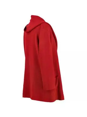 MONDRAIN Hooded Tie-fastening Cardigan
