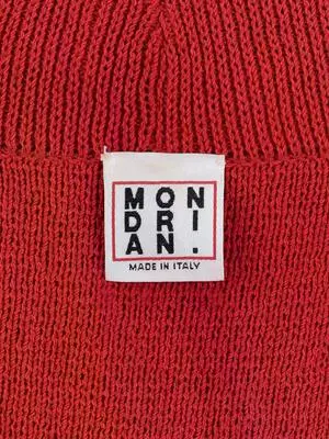 MONDRAIN Hooded Tie-fastening Cardigan