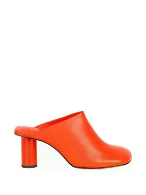 JVAM Dali Heeled Mules - Orange