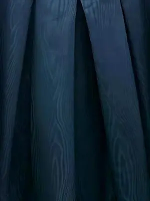 LUNATICA MILANO Moiré Pleated Midi Skirt
