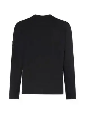 Stone Island Logo Patch Crew Neck Sweater