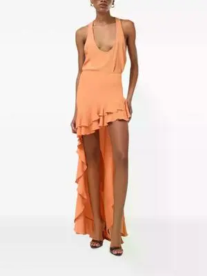 Andamane The Attico Camelia Asymmetric Skirt