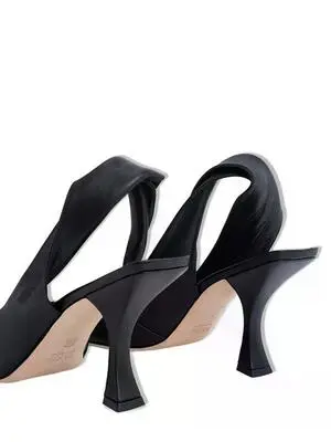 By Far Yasha Twist-strap Pumps