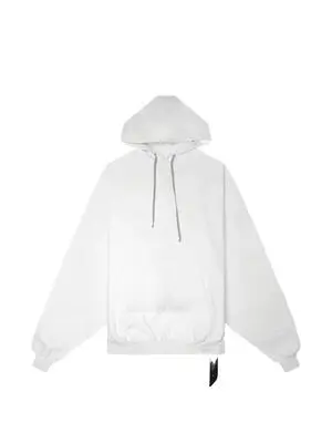 Rick Owens Drawstring Hooded Sweatshirt - White