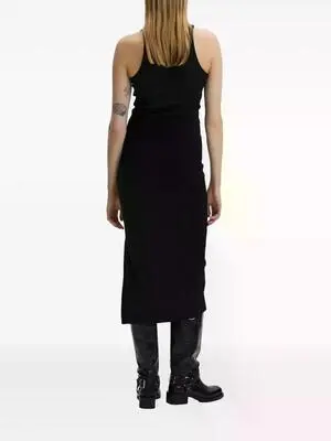 GESTUZ Ribbed Knit Maxi Dress