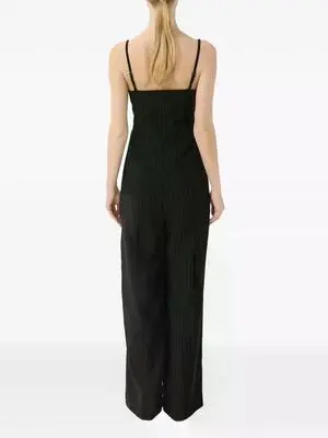 GESTUZ Gzjoelle Pinstripe Double-breasted Jumpsuit
