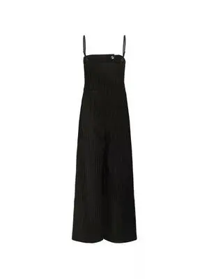 GESTUZ Gzjoelle Pinstripe Double-breasted Jumpsuit