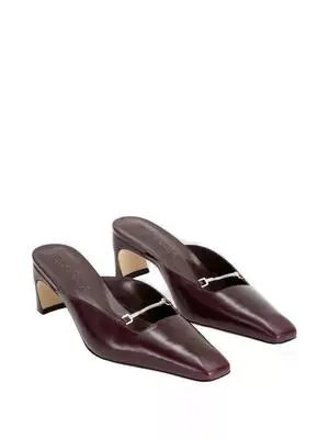 By Far Leda Chain-detail Mules