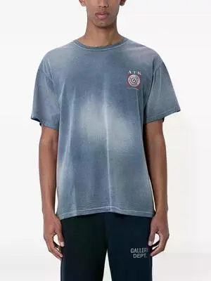 GALLERY DEPT. Crew-neck Distressed T-shirt - Grey