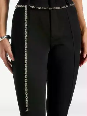 Manière De Voir Capri Leggings With Chain Detail