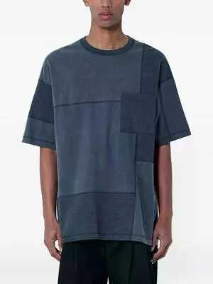 Comme Des Garçons Patchwork Chest-pocket T-shirt
