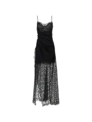 Ermanno Scervino Draped Midi Dress