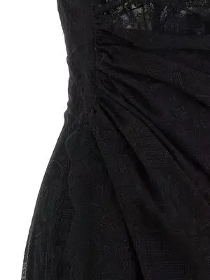 Ermanno Scervino Draped Midi Dress