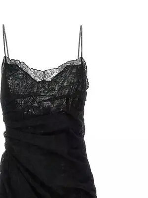 Ermanno Scervino Draped Midi Dress