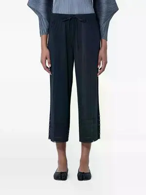 Issey Miyake Pleated Wide-leg Trousers