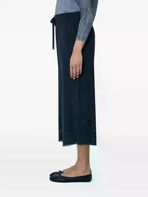 Issey Miyake Pleated Wide-leg Trousers