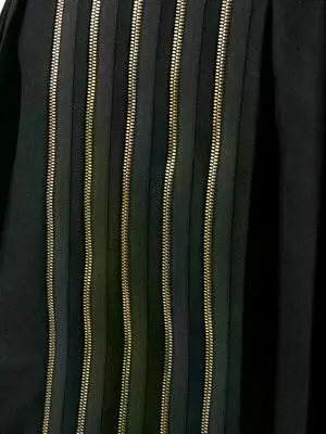 Alexander McQueen Zip-detail Pleated Skirt